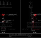 Installation Detail of Fire Department (Bracing Inlet ) - Mepengineerings