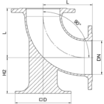 FLANGED DUCKFOOT BEND - Mepengineerings